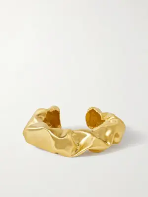 Completedworks Scrunch Vermeil Cuff - Gold