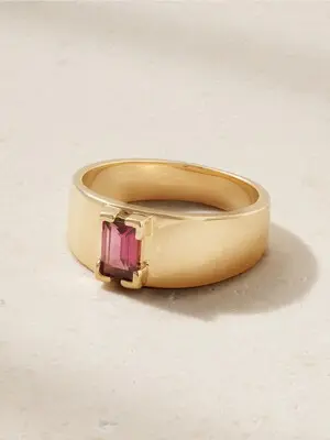 MELISSA JOY MANNING 14-karat Recycled Rhodolite Ring - Gold