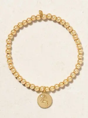 SYDNEY EVAN Sagittarius Diamond Bracelet - Gold