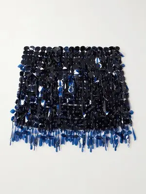 Rabanne Assemblage Sequined Mini Skirt