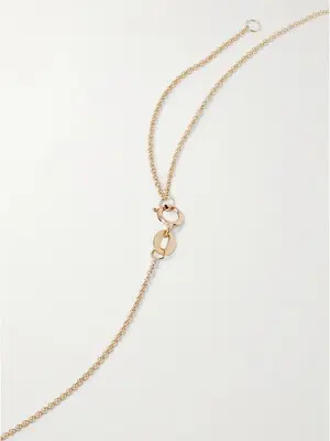 STONE AND STRAND 10-karat Diamond Initial Necklace