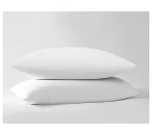 TRULY SOFT Green Solid Standard Pillowcase Pair