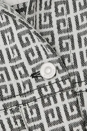 Givenchy Jacquard '4g' Monogram Trucker Jacket