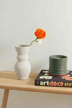 MARLOE MARLOE Net Sustain Lucie Glazed Ceramic Vase