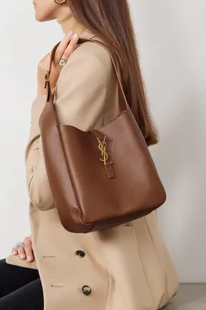 Saint Laurent Le 5 À 7 Supple Small Leather Shoulder Bag - Brown