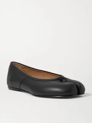 MAISON MARGIELA Tabi Split-toe Leather Ballet Flats