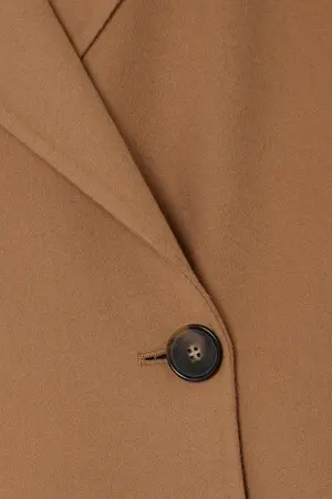 Stella McCartney Iconic Double-breasted Wool Coat - Brown