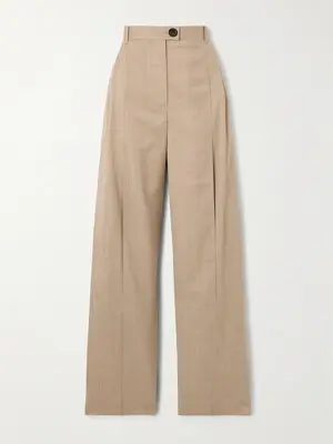 PETER DO Cutout Wool-blend Pants