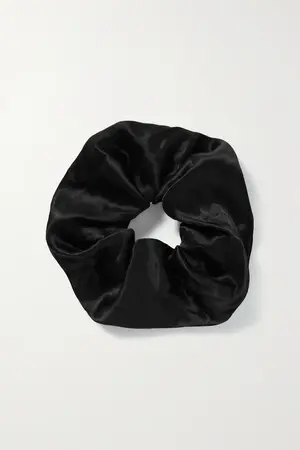 SOPHIE BUHAI Silk-satin Hair Tie - Black