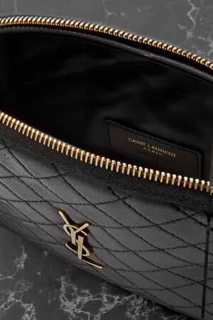 Saint Laurent Gaby Medium Quilted Leather Shoulder Bag