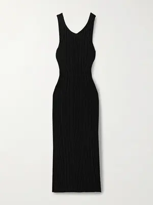 Khaite Ribbed Day Dresses