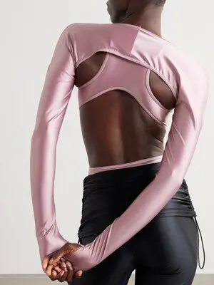 Adidas By Stella McCartney Truepurpose Stretch Recycled-jersey Bodysuit
