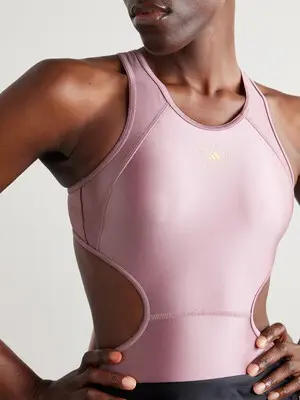 Adidas By Stella McCartney Truepurpose Stretch Recycled-jersey Bodysuit