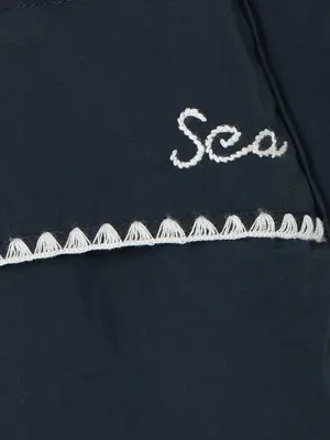 Sea Evelyn Embroidered Shell Shorts