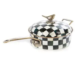 MACKENZIE-CHILDS Courtly Check 3 Quart Saute Pa N - One-color