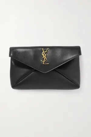 Saint Laurent Cassandre Small Clutch - Black