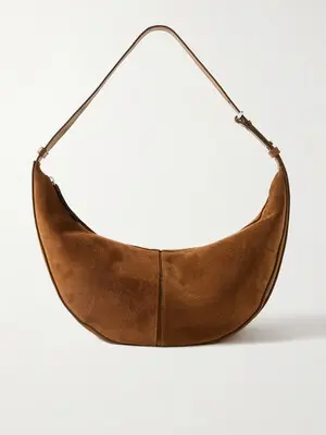 Proenza Schouler Paneled Suede Shoulder Bag