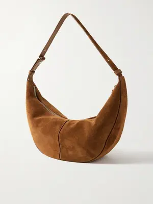 Proenza Schouler Paneled Suede Shoulder Bag