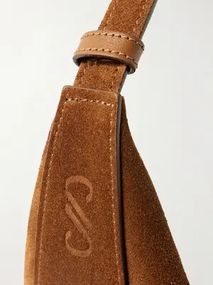 Proenza Schouler Paneled Suede Shoulder Bag