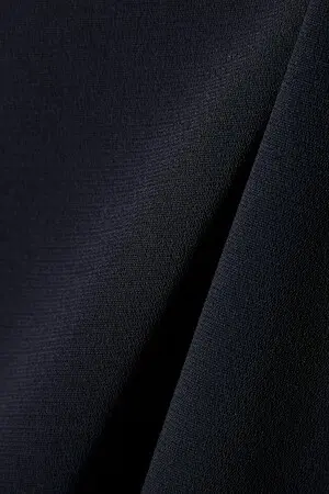 THE ROW Mirna Crepe Midi Dress - Blue
