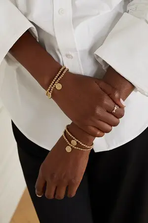 SYDNEY EVAN 14 Karat Diamond Capricorn Bracelet