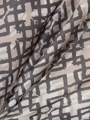 Brunello Cucinelli Printed Silk-voile Wide-leg Trousers