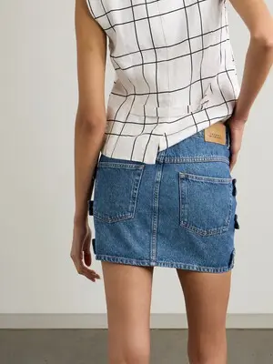 MARANT ETOILE Stessy Denim Mini Skirt