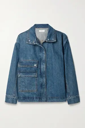 Co Denim Bomber Jacket