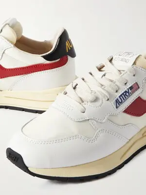 AUTRY Reelwind Leather-trimmed Sneakers