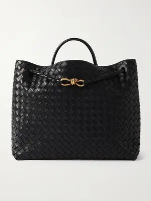 Bottega Veneta Andiamo Textured Shoulder Bags
