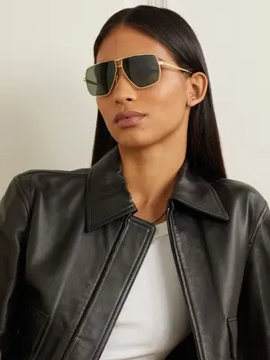 Celine Oversized Aviator-style Sunglasses