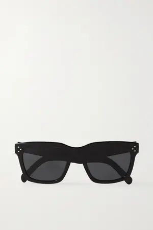 Celine Oversized Square-frame Sunglasses - Black