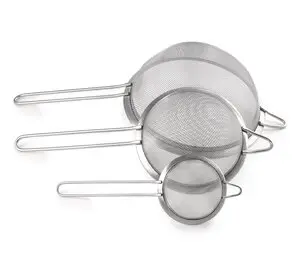 BERGHOFF Essentials 18/8 Stainless Steel Fine M Esh Strainer 3