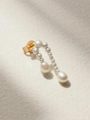Sophie Bille Brahe Petite Splash Nuit Single Earring - Gold