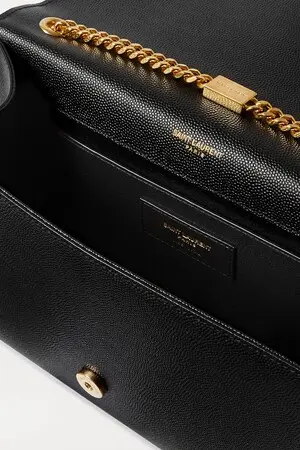 Saint Laurent Kate Embossed-leather Shoulder Bag