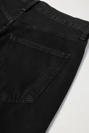 AGOLDE 90s Pinch Waist High-rise Straight-leg Recycled Jeans - Black