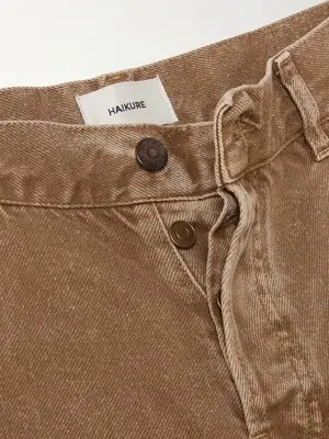 HAIKURE Bethany High-rise Wide-leg Jeans