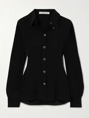 Alessandra Rich Silk-crepe Shirt
