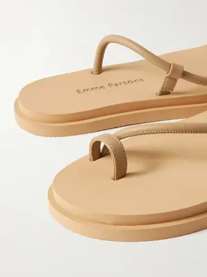 EMME PARSONS Bari Pool Leather Sandals - Neutrals