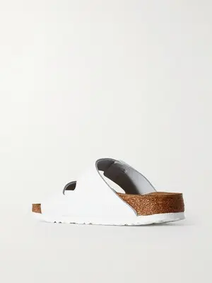 BIRKENSTOCK Arizona Textured-leather Sandals
