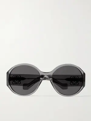 Loewe Round-frame Acetate Sunglasses