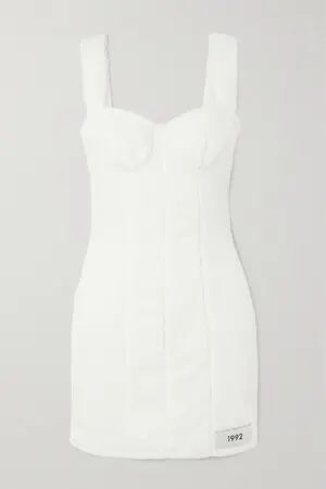 Dolce & Gabbana Cotton-terry Mini Dress
