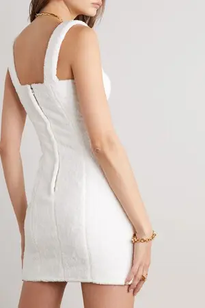 Dolce & Gabbana Cotton-terry Mini Dress
