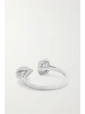 Messika My Twin Toi & Moi 18-karat Diamond Ring - Silver