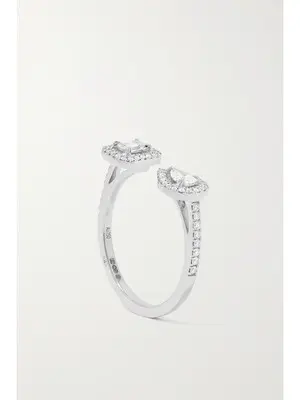 Messika My Twin Toi & Moi 18-karat Diamond Ring - Silver