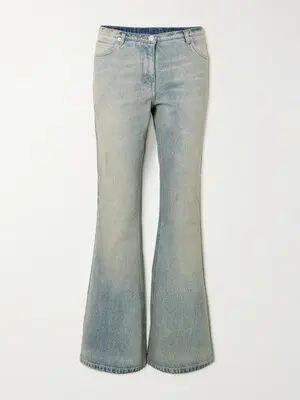 COURREGES Mid-rise Bootcut Jeans