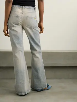 COURREGES Mid-rise Bootcut Jeans