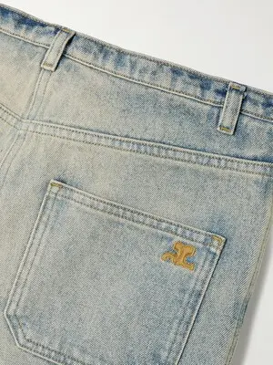 COURREGES Mid-rise Bootcut Jeans