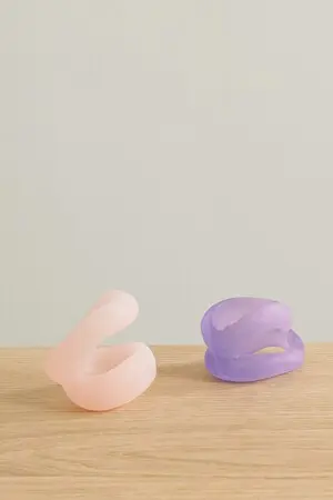 Completedworks Set Of Two Napkin Rings - Purple