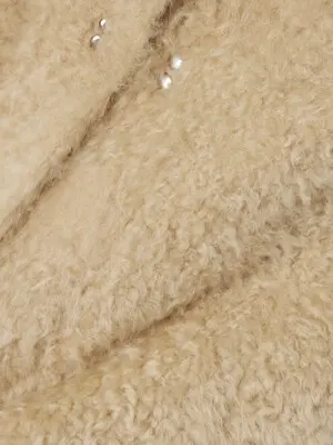 PETAR PETROV Fresh Shearling Cropped Jacket